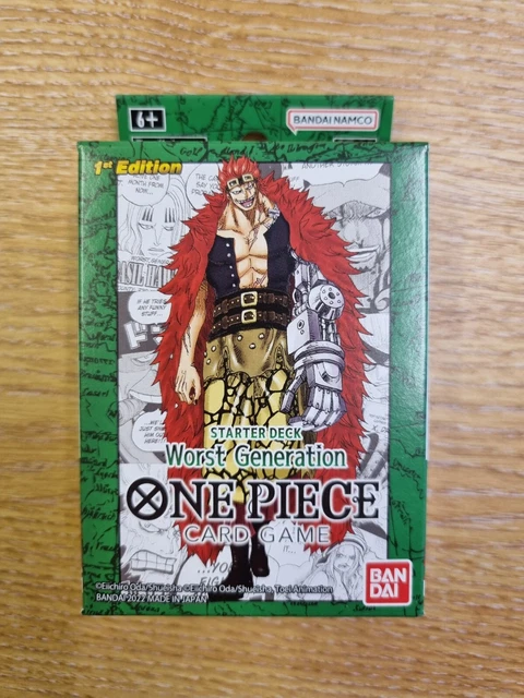 ONE PIECE CARD Game Super Pre-Release Starter Deck ST02 Worst Generation Sealed £50.00 - PicClick UK