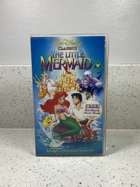 The Little Mermaid Walt Disney Classics Vhs 1998 English Movie Collectible Tape Eur 621