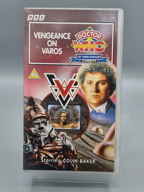 DOCTOR WHO [VHS] - Vengeance on Varos | Vintage Collection | BBCV 4962 ...