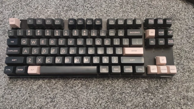GLORIOUS GMMK TKL Custom Mechanical Keyboard Tenkeyless Full Custom Built £75.00 - PicClick UK