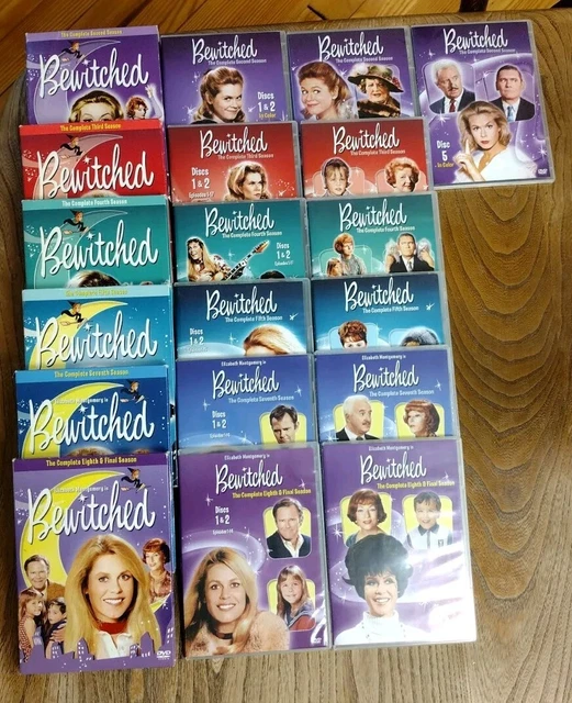ORIGINAL BEWITCHED COMPLETE Seasons 2 3 4 5 7 8 DVD (188 Episodes) £25. ... ORIGINAL BEWITCHED COMPLETE Seasons 2 3 4 5 7 8 DVD (188 Episodes) £25. ...