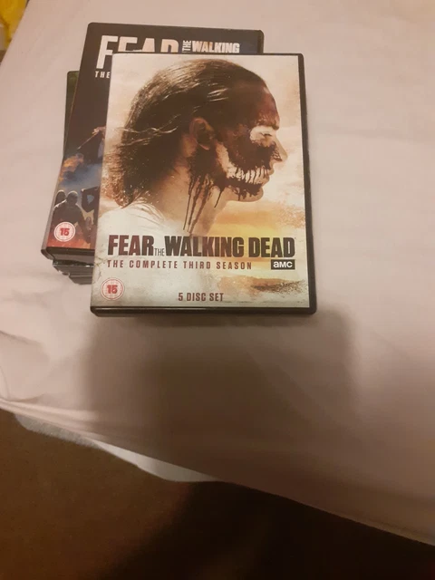 FEAR THE WALKING Dead - Complete Third Season 5 Dvd Box Set £4.37 ...