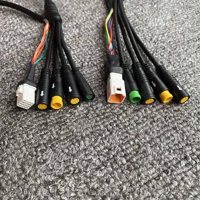 E BIKETORQUE MOTOR 1T4 Kabel mit schwarzer Farbe für Bafang M400 G330 G510 M620 EUR 20,61 ...