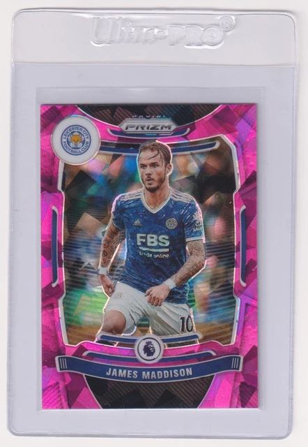 2021-22 PANINI PRIZM Premier League James Madison Rosa Prizm ...