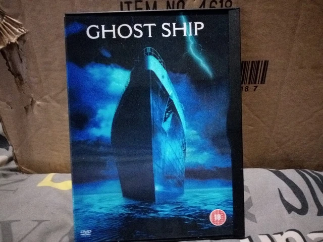 GHOST SHIP DVD (2003) snap case, lect cover-Julianna Margulies- cert 18 ...