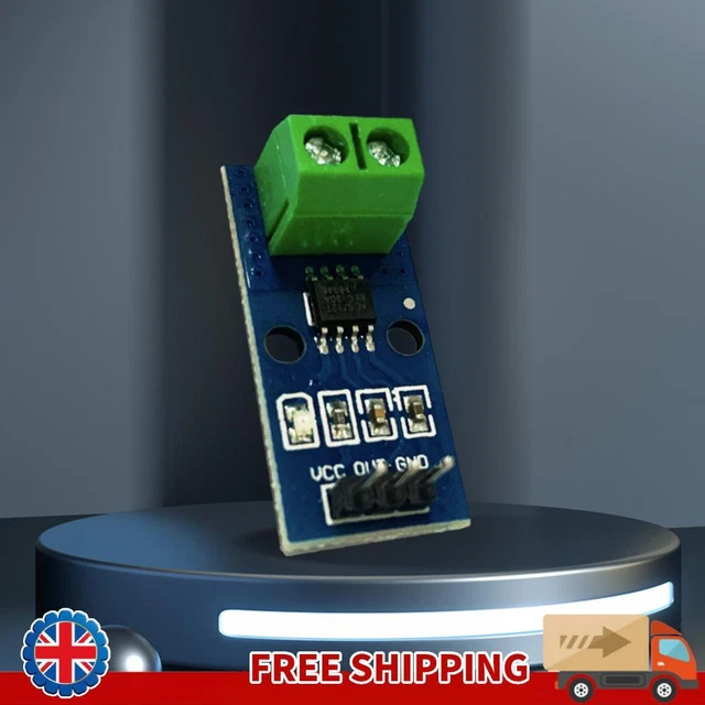 ACS712 DC5V HALL Effect Voltage Sensor Module Hall Effect Current ...