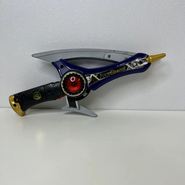 POWER RANGERS DINO Thunder Thundermax Saber Blaster Blue Gun Blade 2003 ...