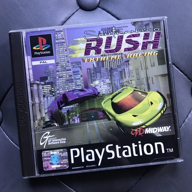 SAN FRANCISCO RUSH ~ PS1 / PlayStation 1 ~ RARE ~ Complet avec manuel ...