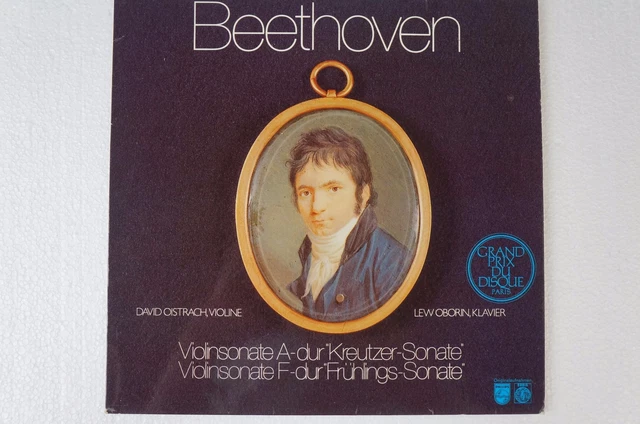 BEETHOVEN VIOLINSONATEN KREUTZER Frühling David Oistrach Lew Oborin ...
