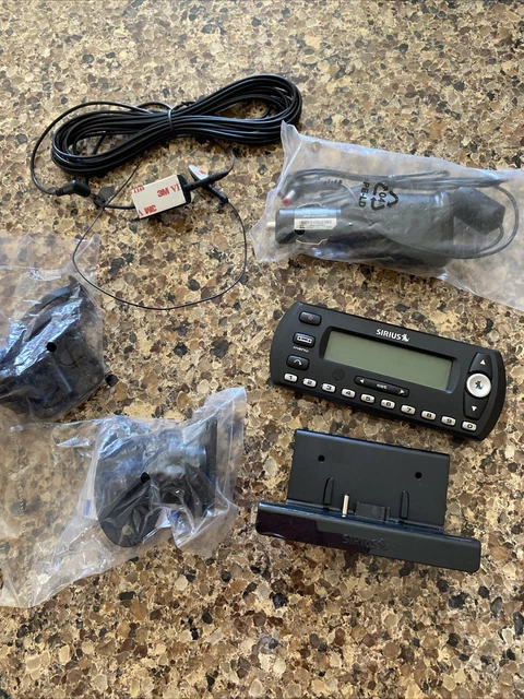 SIRIUS STRATUS SV4 Satellite RADIO replacement RECEIVER, Antenna,power ...