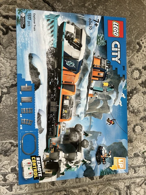 LEGO CITY EXPLORERS' Arctic Polar Express Train Set (60470) £125.50 ...