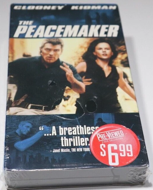 THE PEACEMAKER (VHS, 1998) George Clooney, Nicole Kidman £3.64 ...