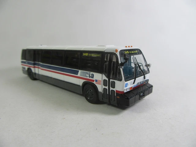 ICONIC REPLICAS 1:87 Bus GMC RTS Bus Chicago Cta USA EUR 55,75 ...