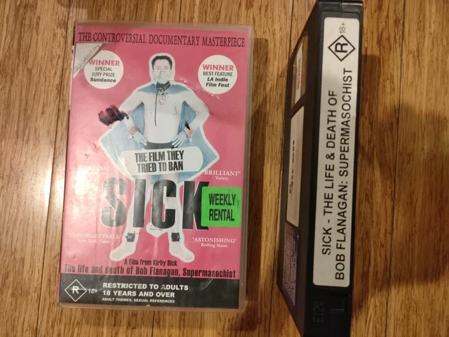 SICK: THE LIFE and Death of Bob Flanagan: Supermasochist 1998 - Rare ...