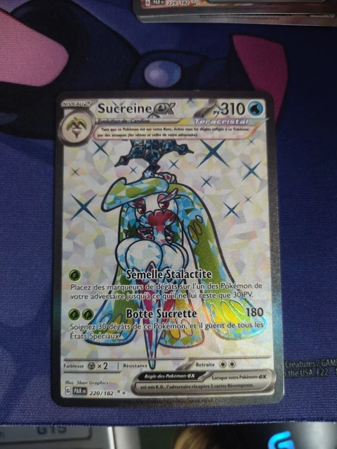 CARTE POKÉMON SUCREINE EX 220/182 FA EV4 EUR 15,00 - PicClick FR