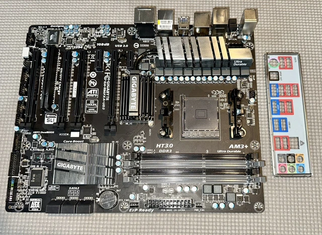 GIGABYTE GA-990FXA-UD3 AMD AM3+ DDR3 Desktop Motherboard with i/o ...