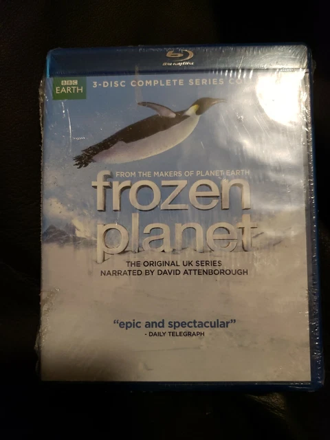 FROZEN PLANET BBC Earth 3 disc complete series collection, David Attenborough $22.00 - PicClick CA