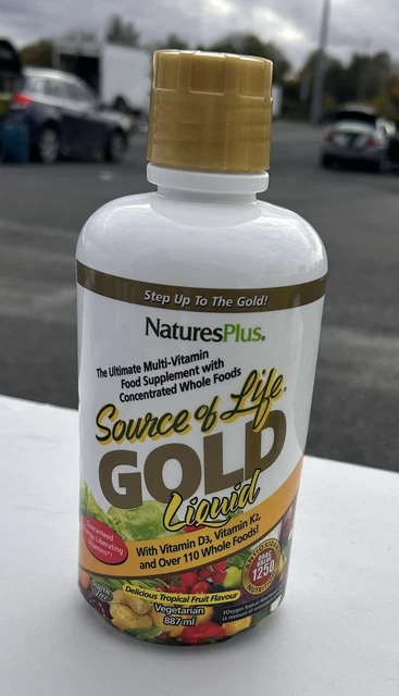 NATURES PLUS SOURCE of Life Gold Liquid - 30 Oz. £10.00 - PicClick UK