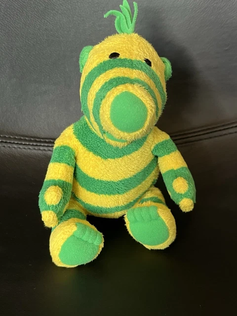 VGC VINTAGE 2002 Mattel Fisher Price Fimbles Fimbo Green Yellow Soft ...