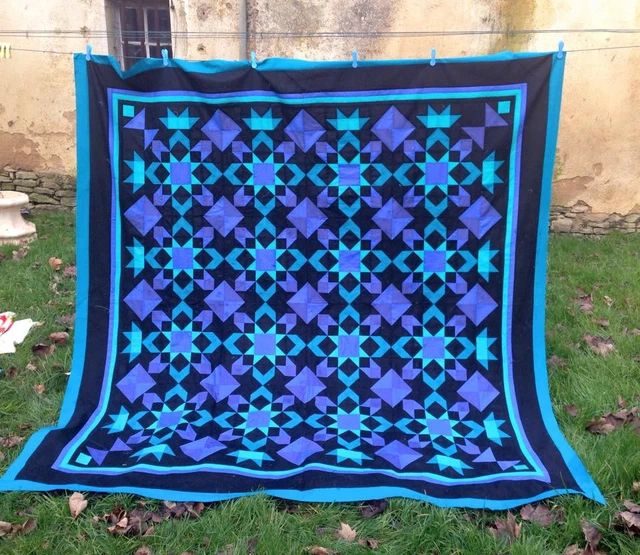 'IN THE NIGHT Garden' Pdf Downloadable Quilt Pattern £8.00 - PicClick UK