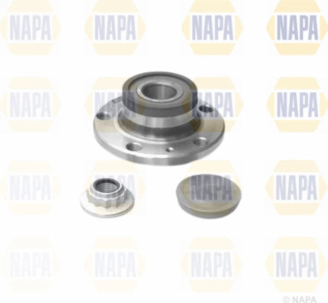 FITS AUDI A1 VW Polo Skoda Fabia Seat Ibiza Wheel Bearing Kit Rear NAPA ...