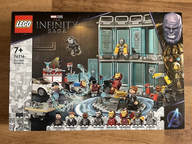 LEGO 76216 IRON Man Armory Marvel Studios Infinity Saga Brand New ...