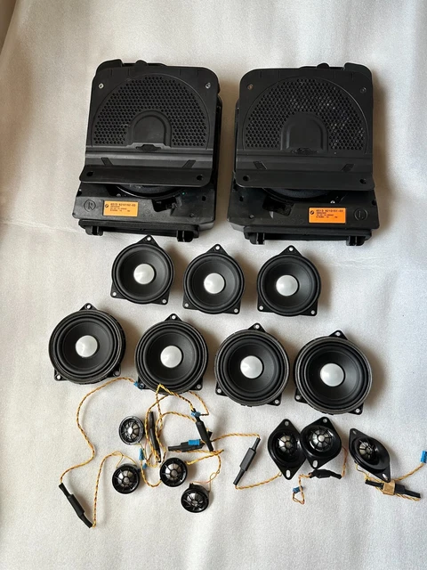 BMW F30 F32 Harman Kardon speakers sub tweeters EUR 210,27 - PicClick FR