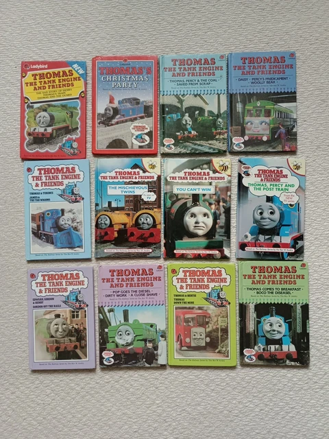THOMAS THE TANK Engine. Ladybird HB Book Bundle x 12. Well Used. Still ...