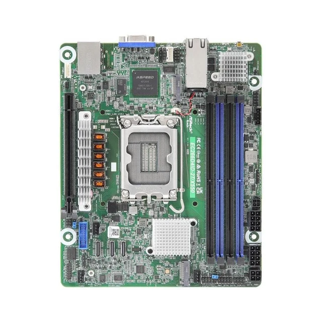 ASROCK EC266D4ID-2T/X550 MOTHERBOARD Intel C266 LGA 1700 mini ITX £424. ...