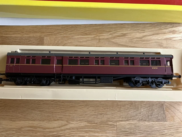 HORNBY BR Autocoach W187W BR Maroon. Boxed. £21.52 - PicClick UK