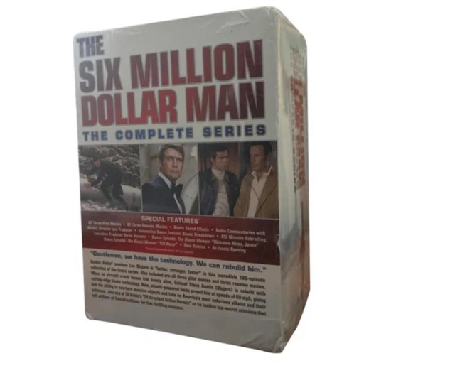POPULAR - THE Six Million Dollar Man The Complete Series DVD Set $51.02 ...