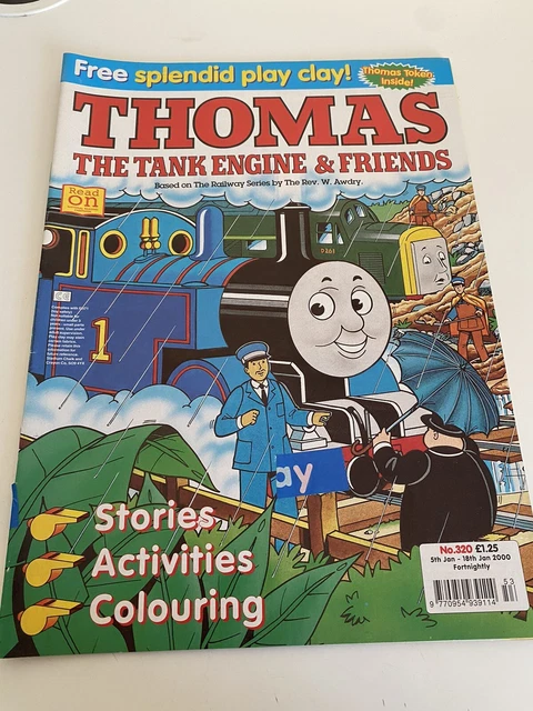 VINTAGE THOMAS THE Tank Engine & Friends Magazine 5th Jan 18th Jan 2000 ...