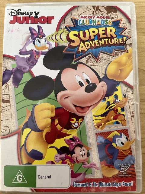MICKEY MOUSE CLUBHOUSE - Super Adventure! (DVD, 2013) $0.99 - PicClick AU