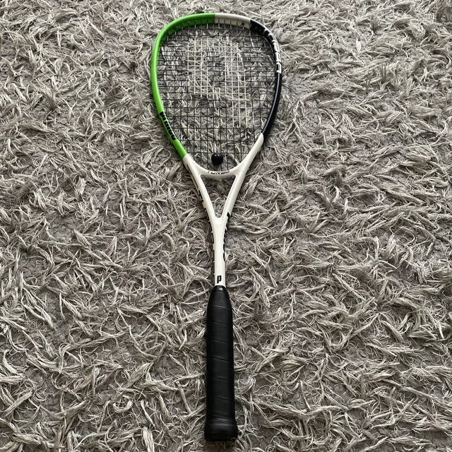 PRINCE TURBO PRO GRAPHITE SQUASH RACKET Power Ridge String Pattern ...