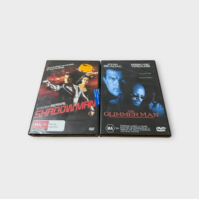 THE GLIMMER MAN & Shadow Man Steven Seagal Region 4 New Sealed Drama ...