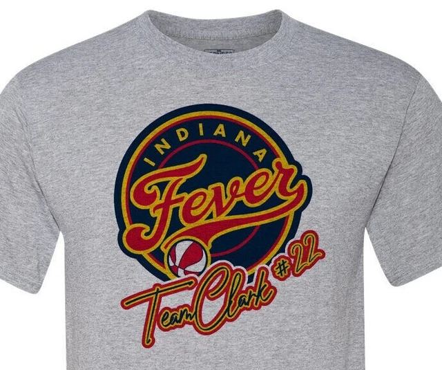 TEAM CLARK 22 - Indiana Fever - Caitlin Clark - WNBA - Goat - Top ...