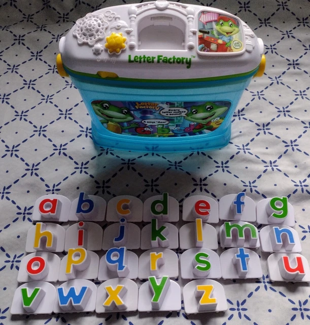 LEAPFROG LETTER FACTORY Phonics Bucket Set Alphabet 26 Letters Complete ...