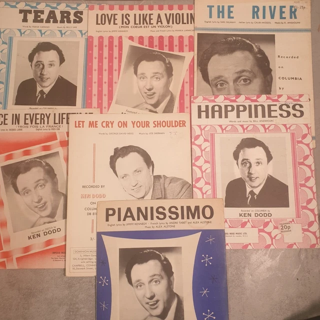 VINTAGE SHEET MUSIC HAPPINESS Ken Dodd Piano and voice £3.99 - PicClick UK