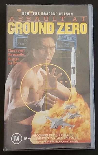 ASSAULT AT GROUND Zero VHS VIDEO TAPE (1995 Don The Dragon Wilson ...