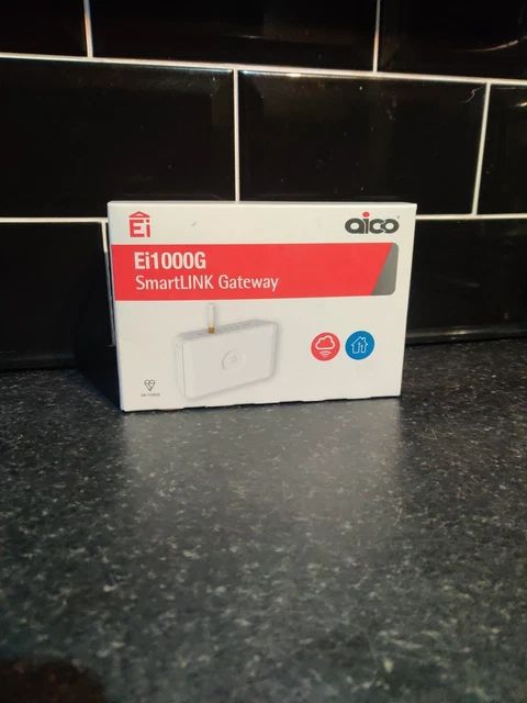 AICO EI1000G SMARTLINK App Gateway MAINS POWERED Rechargeable 9v ...