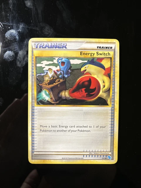 POKEMON TCG GYARADOS Trainer Kit Energy Switch Trainer 21/30 common EUR ...