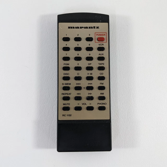 VINTAGE MARANTZ REMOTE Control RC1132 Genuine Original OEM Untested AS ...