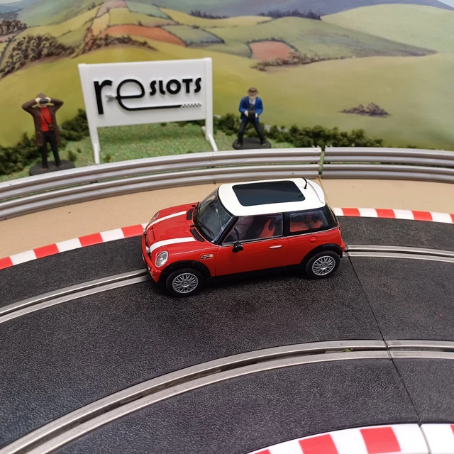 SCALEXTRIC C2538. MINI Cooper Red. Italian Job. Marks & Spencer. Slot ...