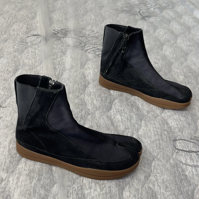 ABASI ROSBOROUGH ARC Apollo Tabi Boot Zip Side Black Limited Edition ...