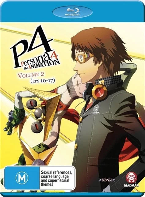PERSONA 4 - The Animation : Vol 2 : Eps 10-17 (Blu-ray, 2013) Region B ...