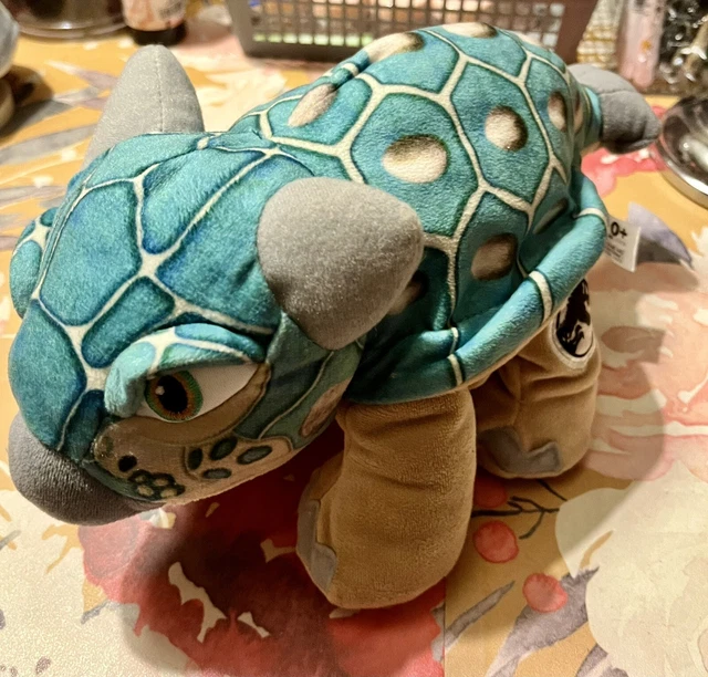 JURASSIC WORLD CAMP Cretaceous Bumpy Ankylosaurus Plush Soft Toy -25cm ...