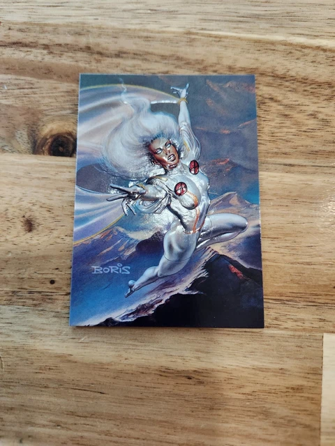 1996 MARVEL MASTERPIECES Double Impact Spider-Man/Storm #5 de 6 - Boris ...