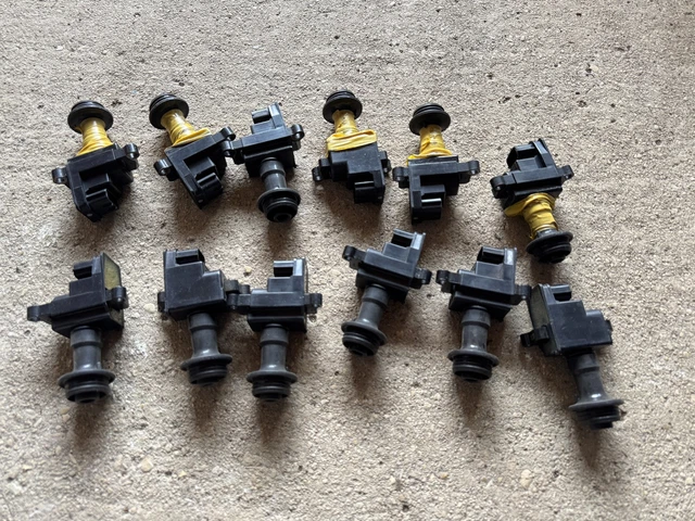 NISSAN SKYLINE R34 GTT coil Packs RB25DET pack Of 12 HANSHIN MCP-1440 ...