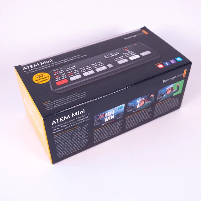 BLACKMAGIC DESIGN ATEM Mini HDMI Live Switcher $175.00 - PicClick