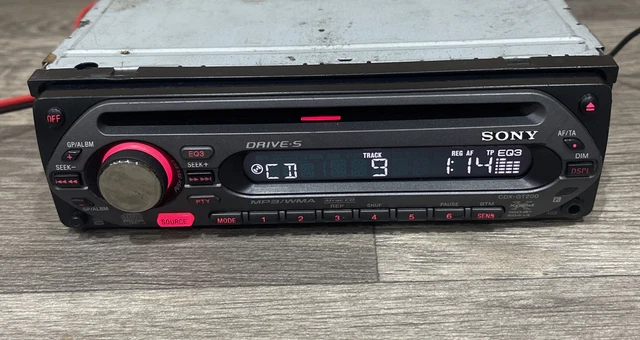 SONY XPLOD CD Player Car Stereo CDX-GT200 1 Din Head Unit With Wire ...